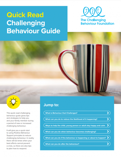 What is challenging behaviour? - Challenging Behaviour Foundation