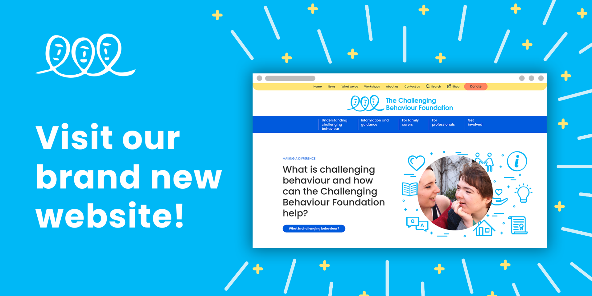 CBF launches new website - Challenging Behaviour Foundation